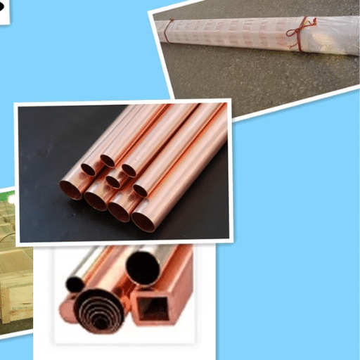 Efficient and Durable Hot Water System Copper Tube